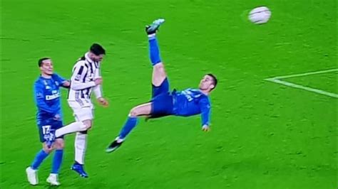 La Rovesciata Di Cristiano Ronaldo è Il Gol Dellanno Video
