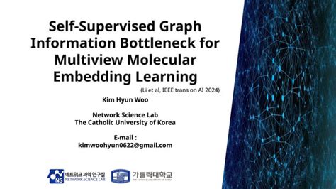 250811hwlabseminar Self Supervised Graph Information Bottleneck For