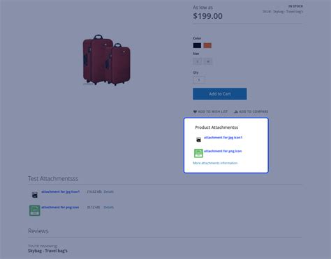 Magento 2 Product Attachment Catalog File Upload Webkul