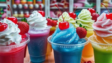 The Cool History Of The Slushie Flavours And Fun Facts Fairground Fun