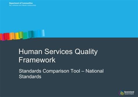 Human Services Quality Framework Community Door