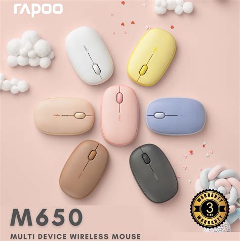Rapoo M650 Wireless Mouse Smart Branding Solutions