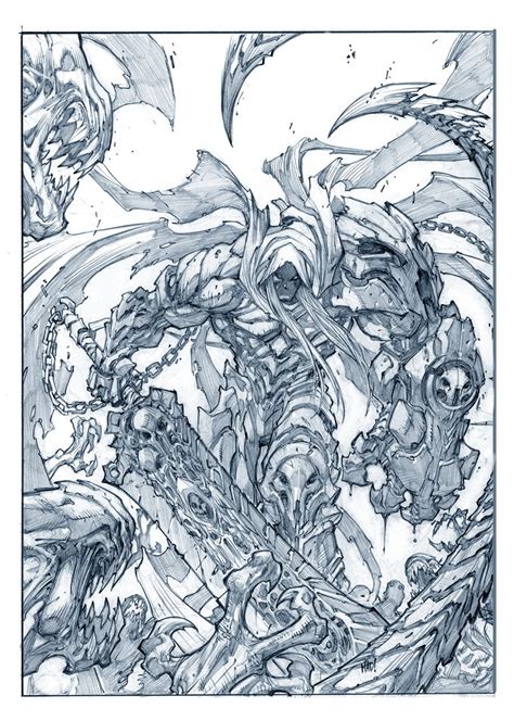 Darksiders War Drawing
