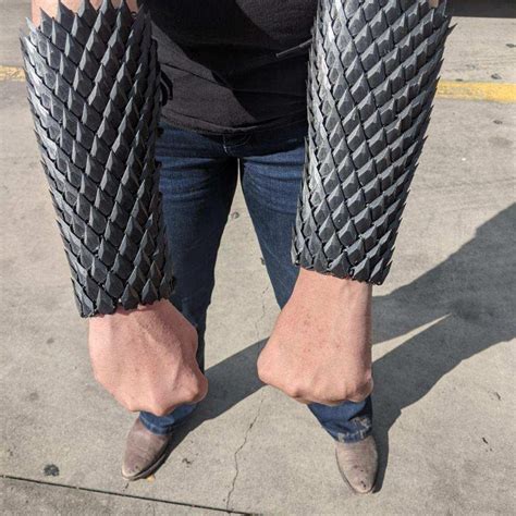 Dragon Scale Leather Etsy