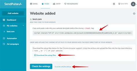 How To Move Your Web Push Subscribers To SendPulse Service SendPulse