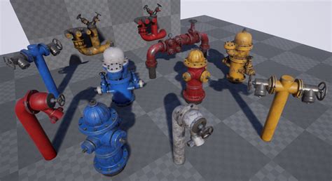 Fire Hydrant Pack For Unreal Engine — Christopher Albeluhn