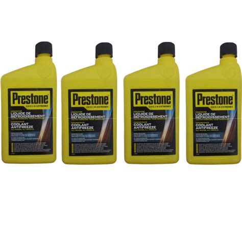 مشخصات، قیمت و خرید ضدیخ و خنک کننده پرستون مدل 2022 حجم 1 لیتر بسته 4