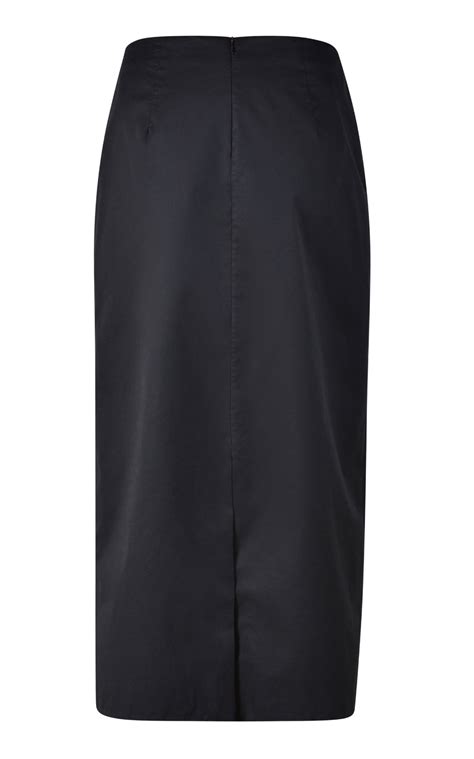 Toile Embroidered Cotton Midi Skirt By Johanna Ortiz Moda Operandi