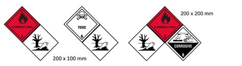 Hazmat Placards And Labels Ready To Use In Different Sizes Herma