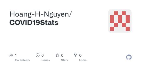 GitHub Hoang H Nguyen COVID19Stats