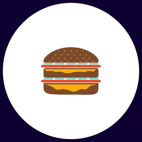 Hamburger Element Set — Stock Vector © Macrovector 44778195