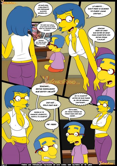 Comics Jala Ganso Los Simpsons Viejas Costumbres 6 Los Simpsons