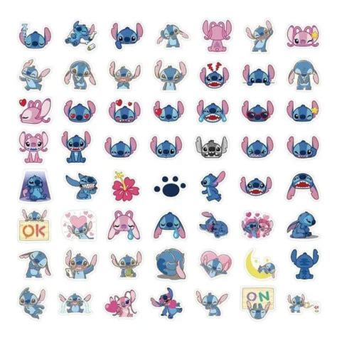 Sticker Stikers Adesivos Stitch Stitch Mercadolibre