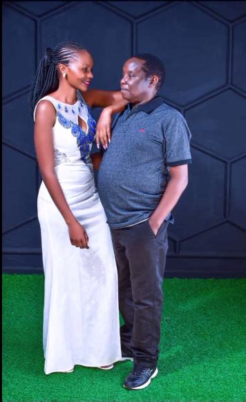 Kenyan Single Mother Lands A Mbaba And Flaunts Him Jamaa Ameamua To Be The Father That Stepped