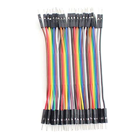 WINDLAND 40PCS Female Male Jumper Wire Solderless Line For Circuit