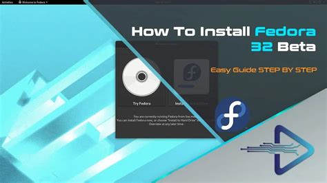 How To Install Fedora 32 Beta Workstation 2020 Tutorial Linux Beginners Guide