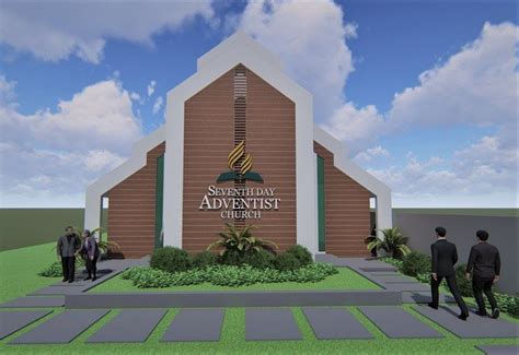 Sda Church Facade Renovation By Michael Angelo C Tilap At