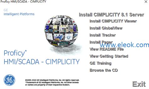 Proficy Hmiscada Cimplicity V81 工控类软件 Eleok