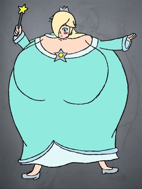 Roly Poly Rosalina By Bloondice28 Colored By Lmaoshadeninja On Deviantart