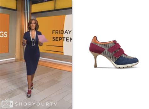 Cbs Mornings September 2024 Gayle Kings High Heel Sneakers Shop Your Tv