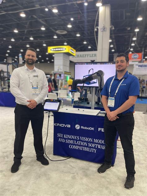 Robodk On Linkedin Automateshow Automate2023 Kinovarobotics Madeincanada Robots