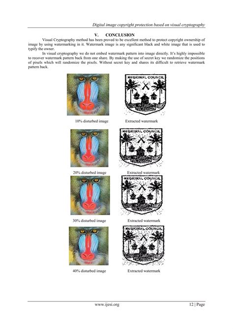 Digital Image Copyright Protection Based On Visual Cryptography Pdf