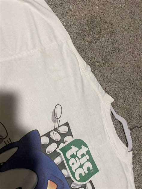 Nintendo × Vintage Rare Vintage Sonic Tic Tac Promo T Gem