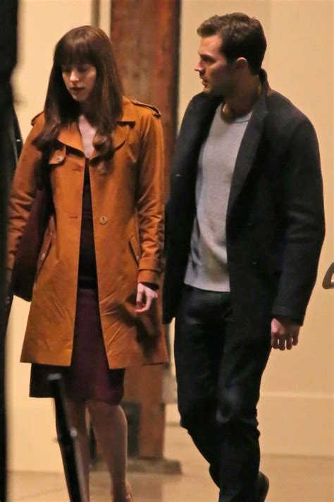 Dakota Johnson And Jamie Dornan On The Set Of ‘fifty Shades Darker In