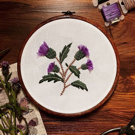 Thistle Needlework Free Pattern Makenstitch