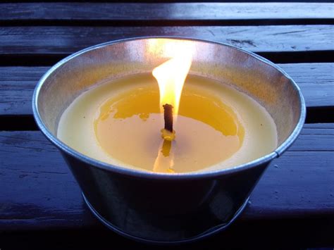 Cómo hacer una vela antimosquitos