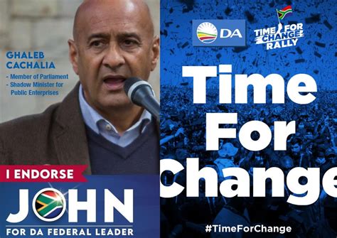 Ghaleb Cachalia Quits Da Over Demotion For Pro Palestine Remarks