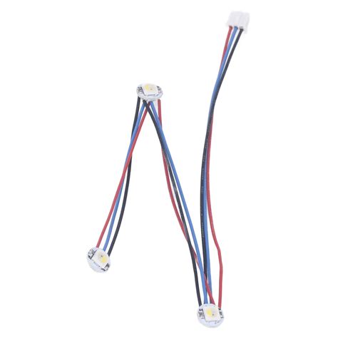 Rgbw Mini Button Pcb Led Welded With Ptfe Cable Extruder Hot End Light