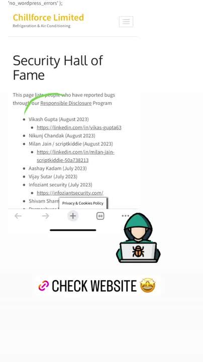 Vikash Gupta On Linkedin Halloffame Webapplicationsecurity Webprojects Webapplication…