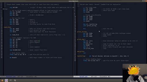 Amateur Makes A Bootloader Read Disk Sectors Into Memory 16 Bit Os