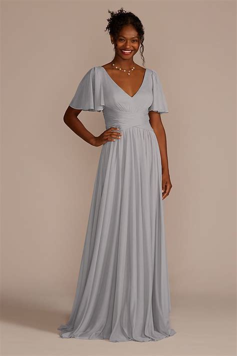 23 Seriously Stunning Silver Bridesmaid Dresses