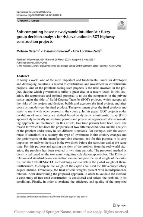 Soft Computing Based New Dynamic Intuitionistic Fuzzy Group Decision Analysis For Risk