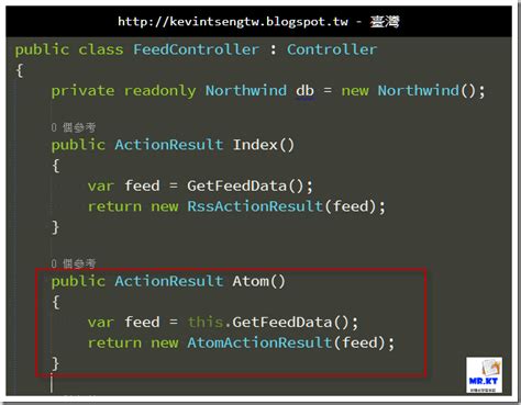 Mrkt 的程式學習筆記 練習題 Aspnet Mvc 產生 Rss Feed