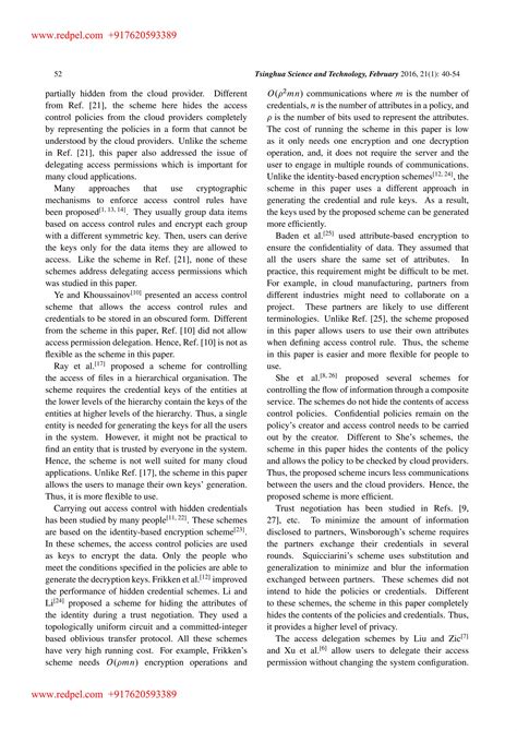 Privacy Preserving And Delegated Access Control For Cloud Applications