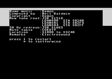 CSDb Demon By PDB 1992