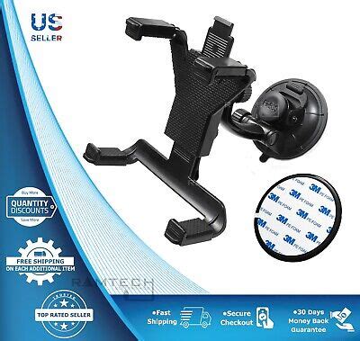 Car Suction Mount Holder Bracket Dash Disc Rand Mcnally Tnd Tablet 80