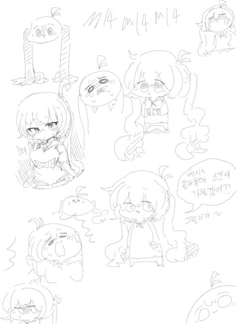 「m14 낙서 소녀전선 」낡은창고 Oldstoreの漫画