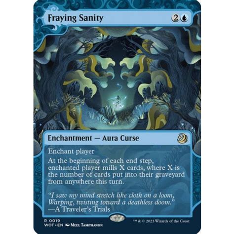 Fraying Sanity Woe Rare Mtg Cards Wotc Shopee Philippines