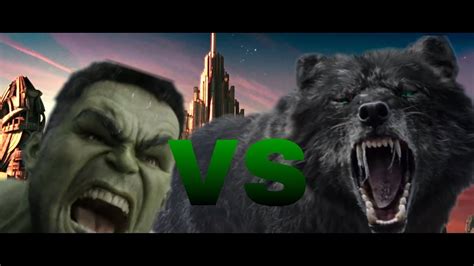 Hulk Vs Fenris Wolf Youtube