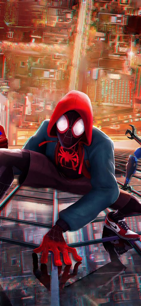 Spider Man Into The Spider Verse Iphone Hd Wallpapers Wallpaper Cave