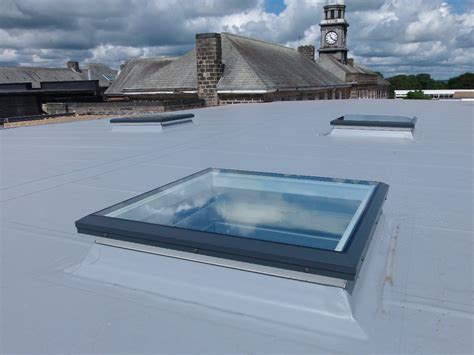 Brett Martin Flat Glass Rooflight With 150mm Upstand Gladwell Glass