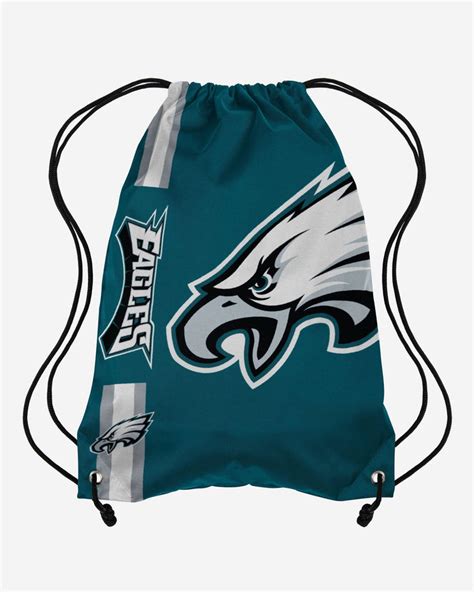 Philadelphia Eagles Big Logo Drawstring Backpack Foco