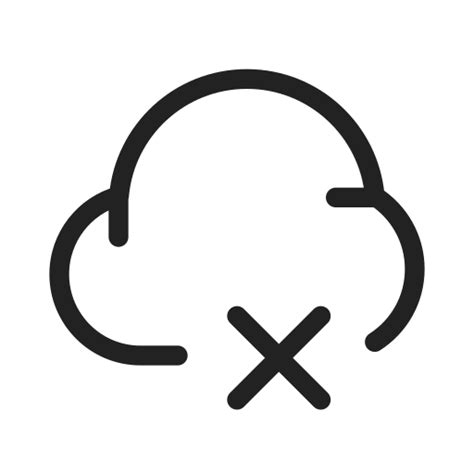 Disable Cloud 1 Icon Download On Iconfinder
