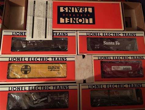 LIONEL LIMITED PRODUCTION SANTA FE TRAIN SET Newton Depot