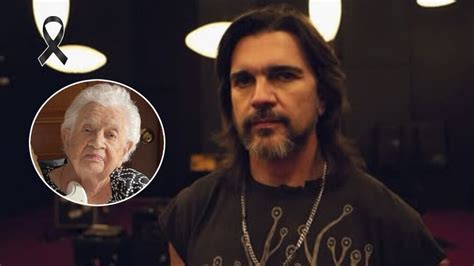 Juanes Está De Luto Murió Su Mamá A Los 95 Años
