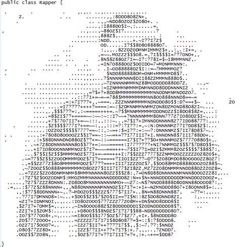 Rapper Class Rprogrammerhumor